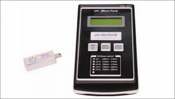 UV-Technik: Hochwertiges Gerät misst UV-Dosis