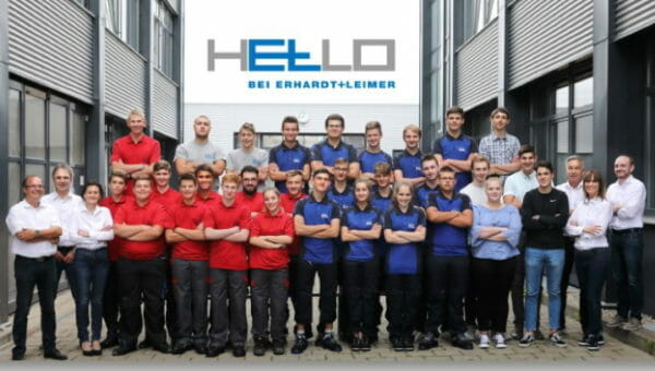 Erhardt+Leimer: Beginn eines neuen Ausbildungsjahres